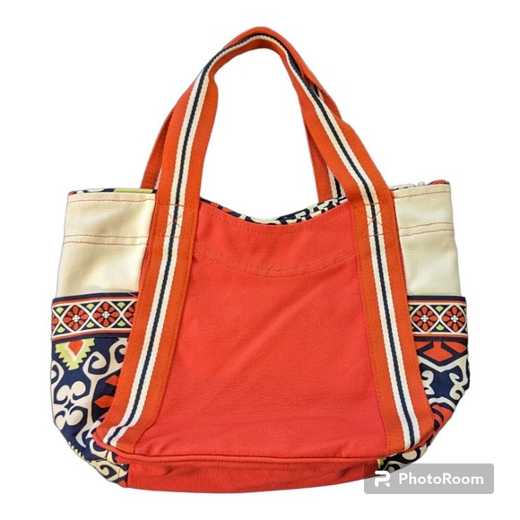 Vera Bradley | Bags | Vera Bradley Small Tote Beach Sun Valley Orange ...